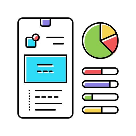 Smartphone Optimize Color Icon Vector Illustration 19576023 Vector Art At Vecteezy