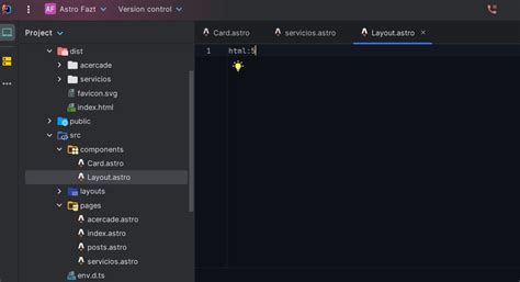 Emmet Support In Astro Is Not Working Ides Support Intellij Platform
