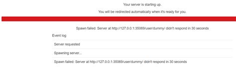 Jupyterhub With Podman And Dockerspawner Immediate Jupyterlab Server Unavailable Error On