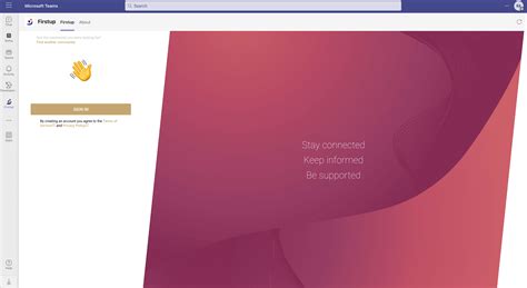 Integrate Firstup With Ms Teams Tab App Experience Firstup