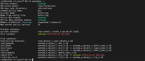 Security Enhanced Linux SELinux ECI Documentation