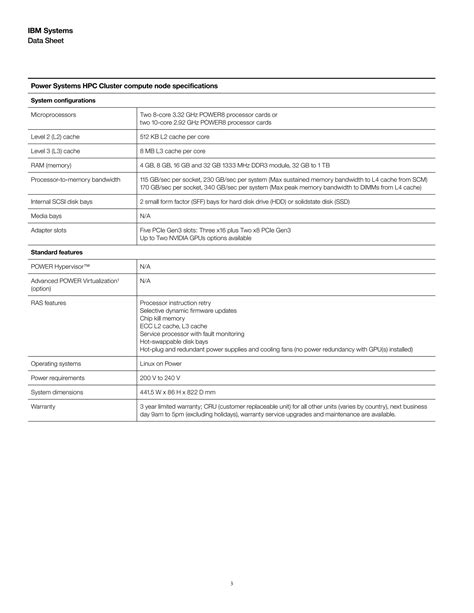 ibm power systems hpc cluster pdf