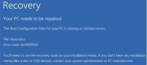 How To Fix Error Xc F Boot BCD Windows