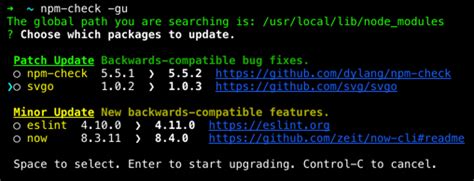List And Update Global Packages With Npm And Yarn Esau Silva