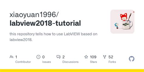 GitHub Xiaoyuan Labview Tutorial This Repository Tells How To Use LabVIEW Based On