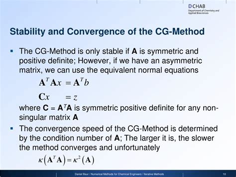 Ppt Systems Of Linear Equations Iterative Methods Powerpoint Presentation Id 1945654