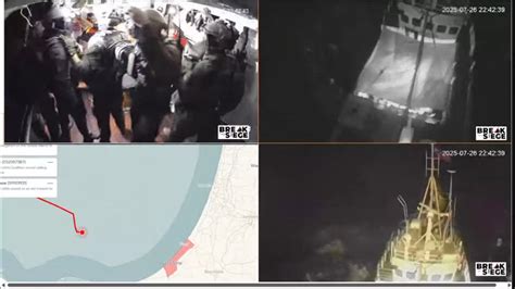 Idf Takes Over Pro Palestinian Activist Boat Attempting To Break Gaza