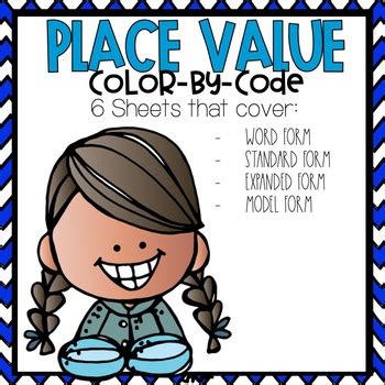 Place Value Color By Code Winter Themed By CreatedbyMarloJ TpT