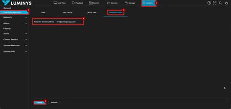 Nvr Password Reset For Recorders Via Webgui Luminys Wiki