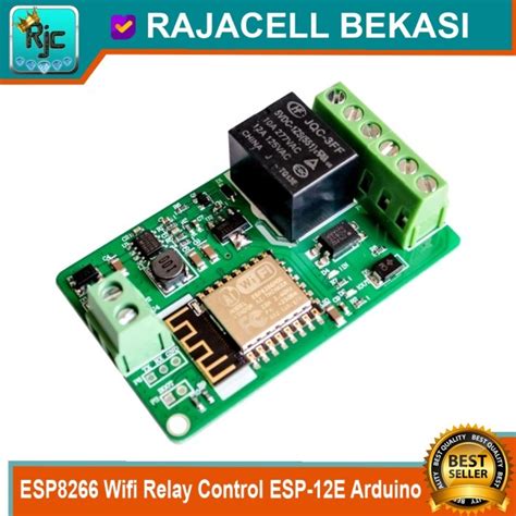 Jual Esp8266 Wifi Relay Control Kendali Relay Melalui Wifi Esp 12e