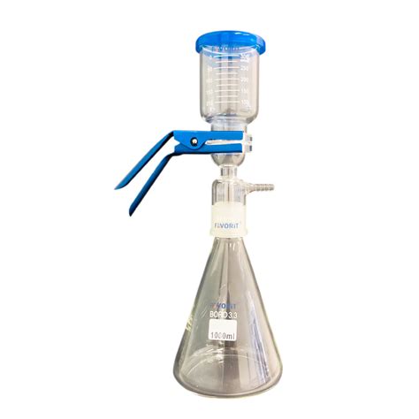 47mm Microfiltration Assembly With Fritted Glass Support And Ground