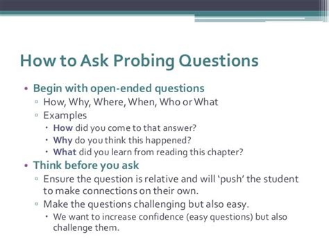checking for understanding using the socratic method