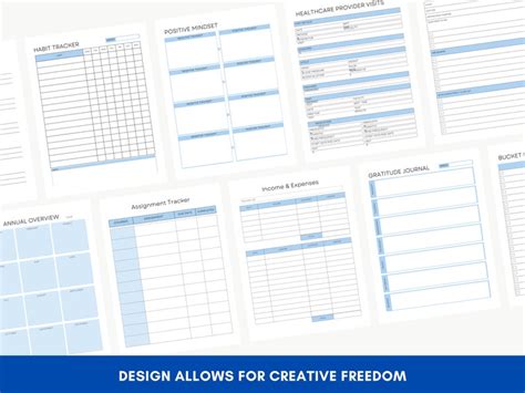 Editable Adhd Tplanner In Canva Canva Template Pack Attention Deficit