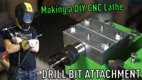 Making A Diy Cnc Metal Lathe Drill Bit Attachment 8 Youtube