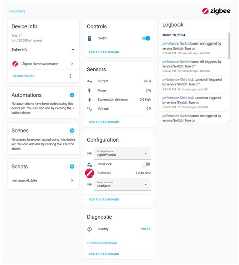 Tuya Zigbee Smart Plug With Energy Monitoring Page 2 Zigbee Home Assistant Community