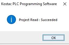 Read Project From PLCJTEKT ELECTRONICS CORPORATION