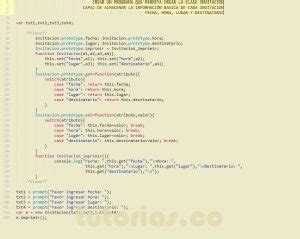 POO Javascript Clase Invitacion Tutorias Co