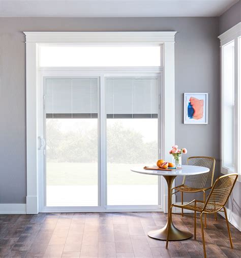 Pella Sliding Patio Door With Blinds Between Glass Patio Ideas