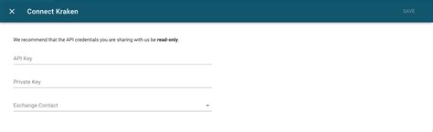 Add Kraken Api