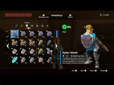 Hylian Shield BOTW YouTube