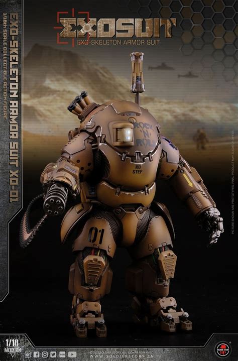 Soldier Story Exo Skeleton Armor Suit Xo 01 1 18