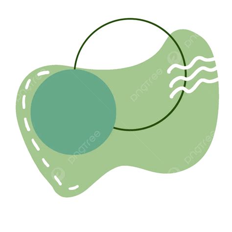 Green Abstract Aesthetic Vector Green Abstract Aesthetic Decoration