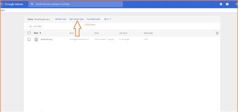 How To Add Bulk Of Users In G Suite
