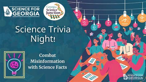 Gsj Science Trivia Night Science For Georgia