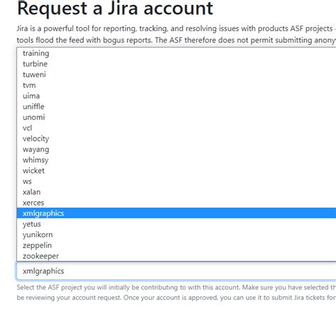 Xml Xmlbeans Project Is Not Avaialble To Request A Jira Account