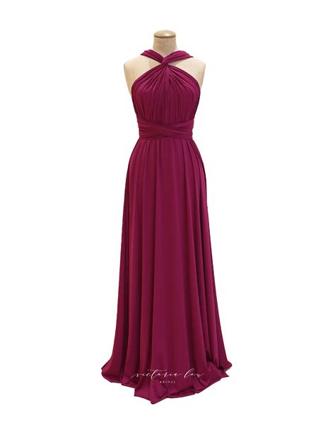 Raspberry Color Bridal Dresses After This Maxi Dress Raspberry