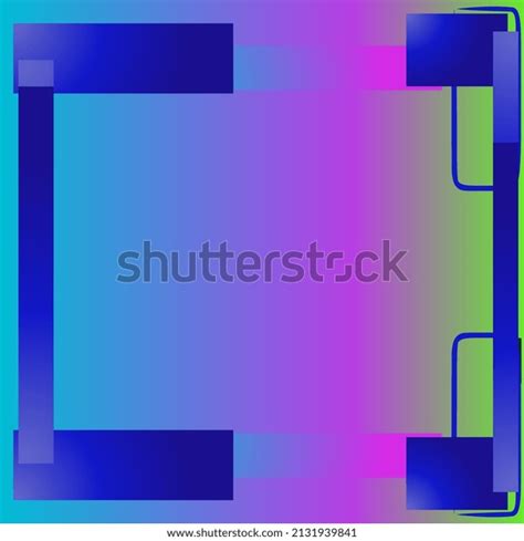 Photo Frame Gradient Background Stock Illustration 2131939841 Shutterstock