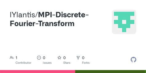 github lylantis mpi discrete fourier transform