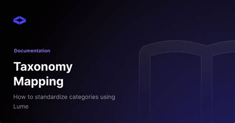 Taxonomy Mapping Documentation