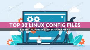 Linux Configuration files: Top 30 most important - Linux Tutorials - Learn Linux Configuration