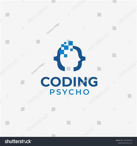 Creative Coding Logo Design Vector Illustration Stock Vector Royalty Free
