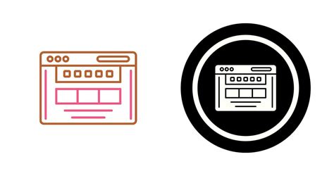 Browser Vector Icon 31498884 Vector Art At Vecteezy