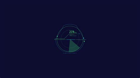 Looped Animation Of Round Load Indicator Hud Stock Footage Sbv