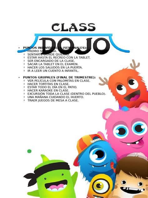 Classdojo Rewards Pdf Classdojo Rewards Pdf