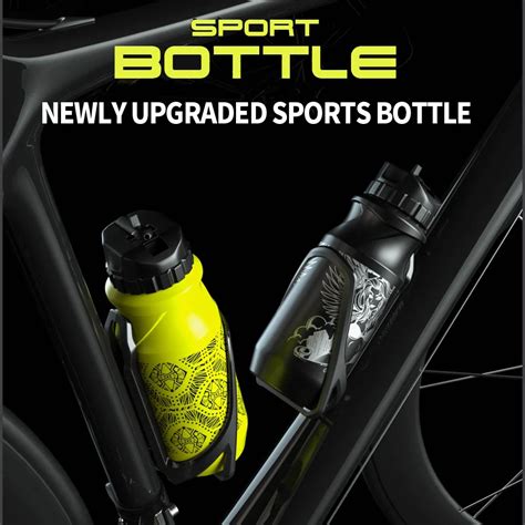 Rapha 사이클링 누수 방지 물병 Bpa 프리 플라스틱 압착 필요 없음 캠핑 하이킹 스포츠 자전거 주전자 650ml Aliexpress