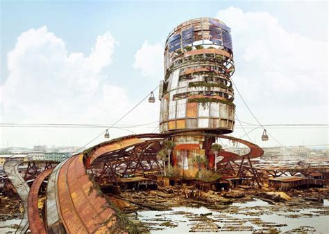 Designer Lekan Jeyifo Imagines Vertical Shanty Towns For Lagos