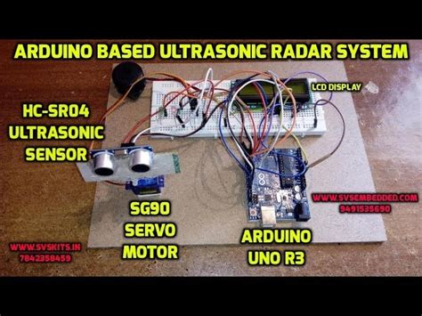 Arduino Based Ultrasonic Radar System How To Make A Radar With