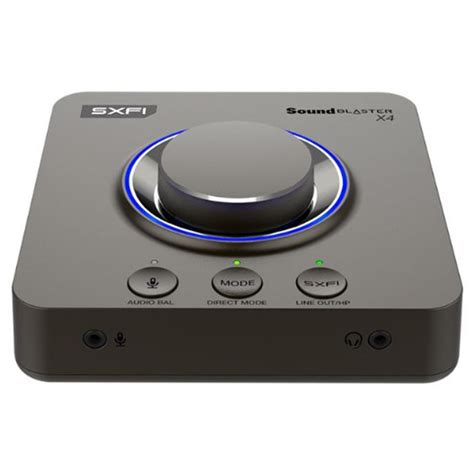 Creative Sound Blaster X4 Hi Res 71 External Usb Dac And Amp Sound