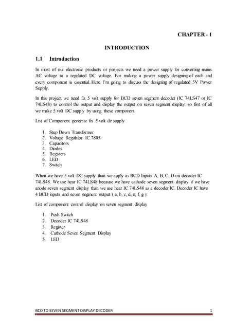 seven segment display pptx consumer electronics technology and computing