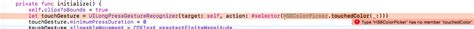 Xcode Ios Color Picker In Swift 30 Stack Overflow