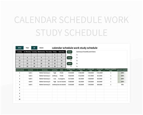 Class Schedule Template 36 Free Word Excel Documents