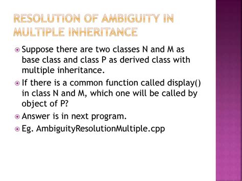 Inheritance Dr Bhargavi Goswami Department Of Computer Science Ppt