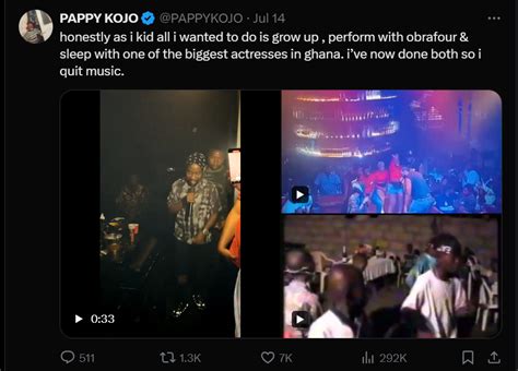 Pappy Kojo Quits Music After Failing To Make A Hit For Years Ghpage