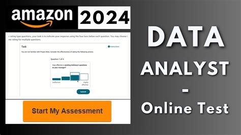 Amazon Data Analyst Assessment 2024 | Amazon Business Analyst Online Interview Questions And ...