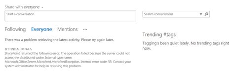 Als Tech Tips Sharepoint 2013 The Operation Failed Because The