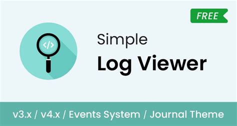 OpenCart Simple Log Viewer